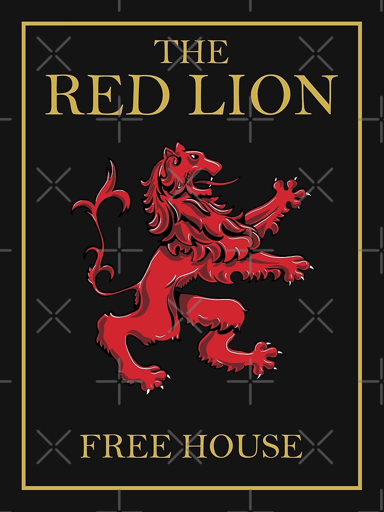 "The Red Lion Pub Sign" Poster for Sale by rogue-design | Redbubble