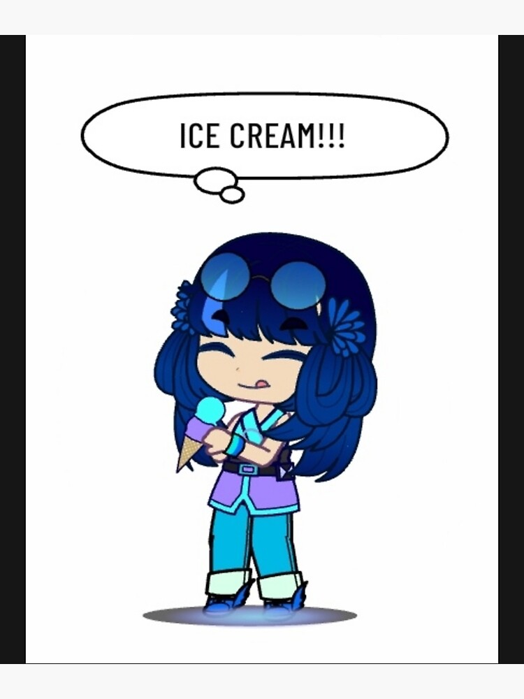 "Gacha blue oc Classic ." Poster for Sale by AnnabelleDavila | Redbubble