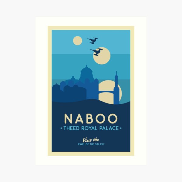 "Naboo Theed Royal Palace Poster" Art Print for Sale by magrodanny ...