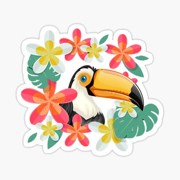 "tucan tucan" Sticker by Elyora | Redbubble