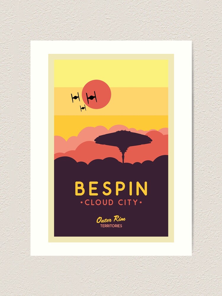 "Bespin, Cloud City Poster" Art Print for Sale by magrodanny | Redbubble