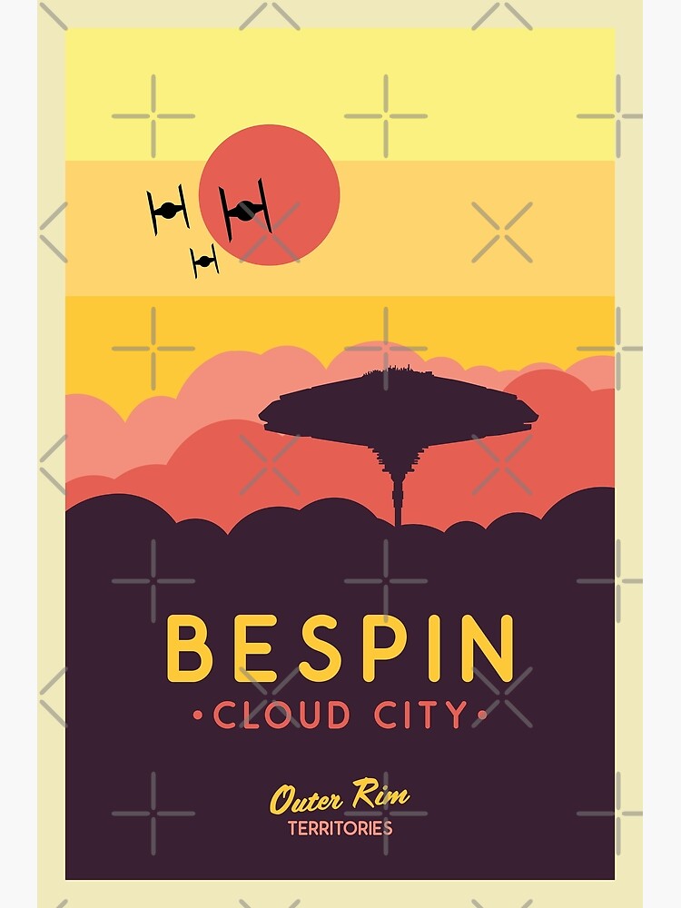 "Bespin, Cloud City Poster" Poster for Sale by magrodanny | Redbubble