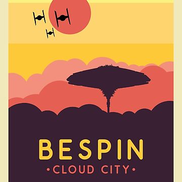"Bespin, Cloud City Poster" Postcard for Sale by magrodanny | Redbubble