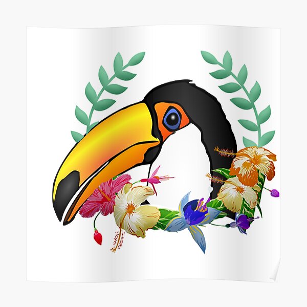 "tucan tucan" Poster for Sale by Elyora | Redbubble