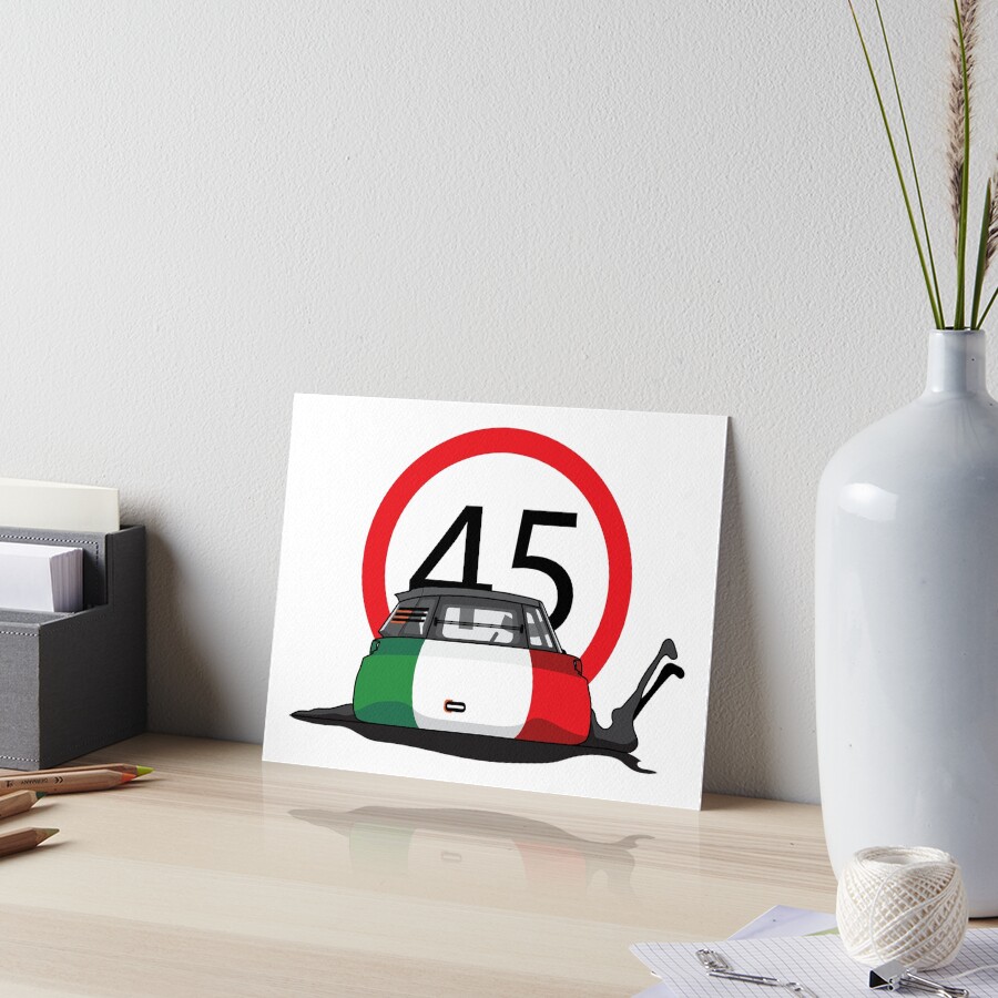 "Citroen Ami Italy Snail" Art Board Print by jaffagear | Redbubble