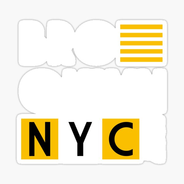 "Brooklyn NYC" Sticker by hariqs | Redbubble