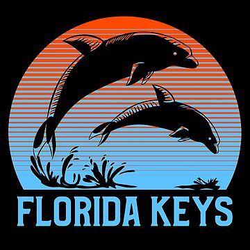 " Florida beach design, the Florida keys" Sticker for Sale by Roam66 ...
