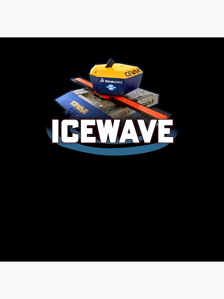 "Battlebots Merch Icewave Shirt" Throw Pillow for Sale by ...