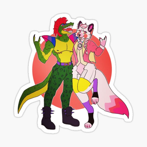 "Fnaf Pride " Sticker by Gordonbailey | Redbubble