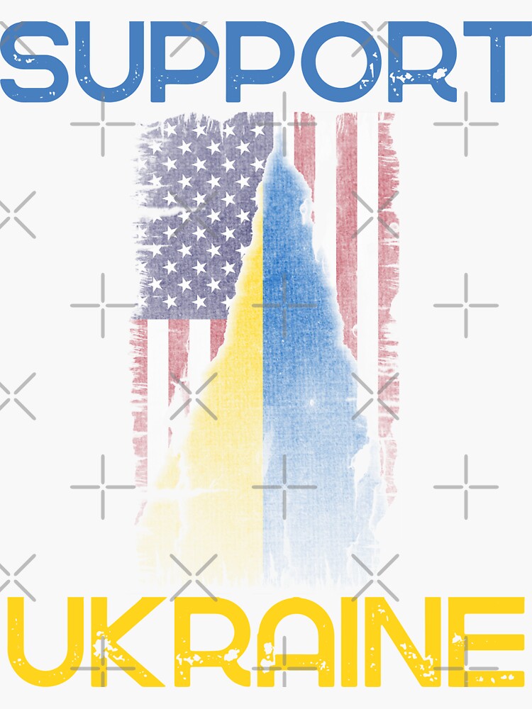 "I Stand with Ukraine, I support Ukraine, Stand with Ukraine, Support ...