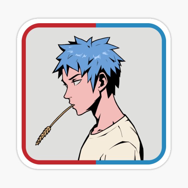 "cool anime art Cosplay " Sticker by CheppoArt | Redbubble