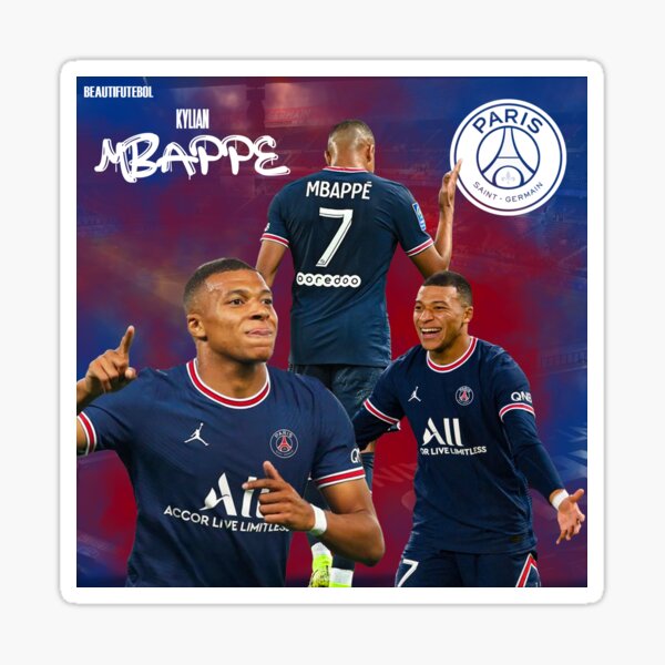"KMP 7 - Paris" Sticker by Beautifutebol | Redbubble