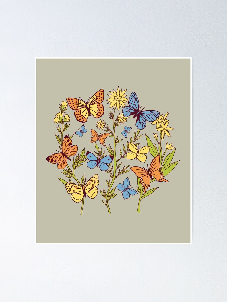 "Bright Monarch butterfly's " Poster for Sale by dreamingoutwest ...