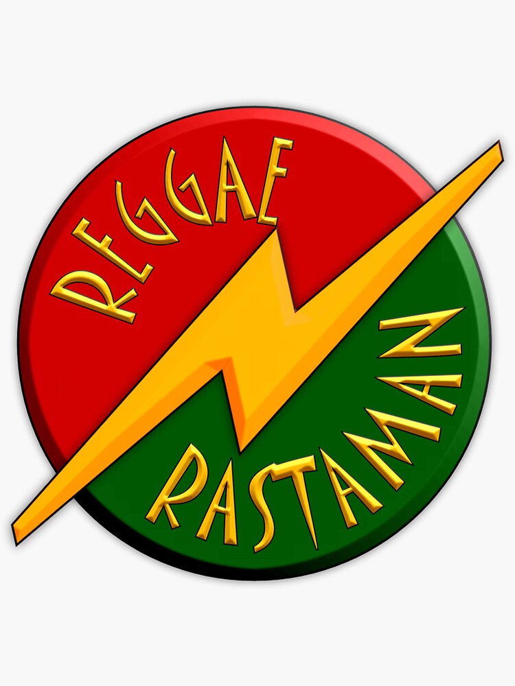 "Reggae Rastaman Sticker" Sticker for Sale by LandiZayn19 | Redbubble