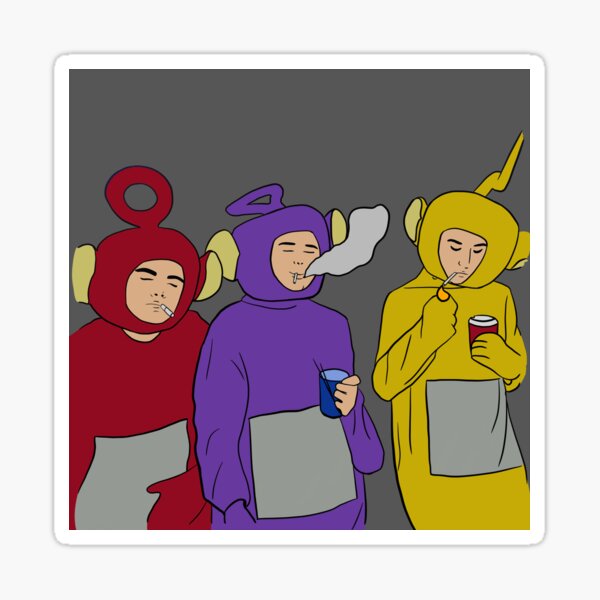 "Teletubbies" Sticker by amiebunny | Redbubble