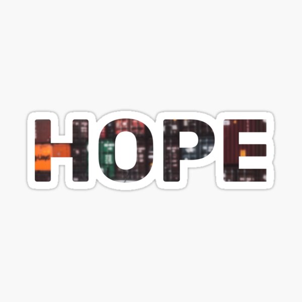 "Hope" Sticker by X-Printa | Redbubble