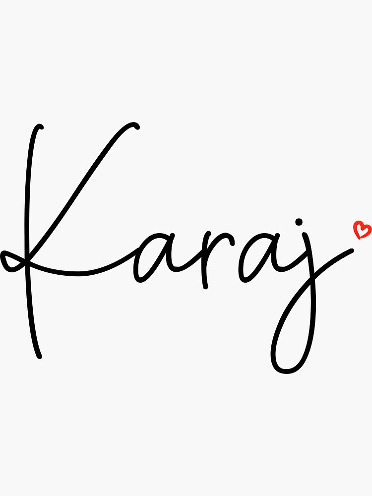 "Karaj" Sticker by MerchSuperb | Redbubble