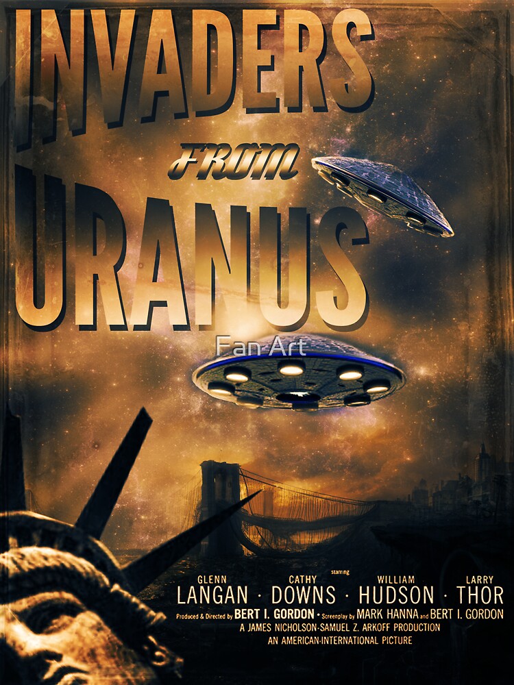 "Space invaders from Uranus" Sticker for Sale by Cudge82 | Redbubble