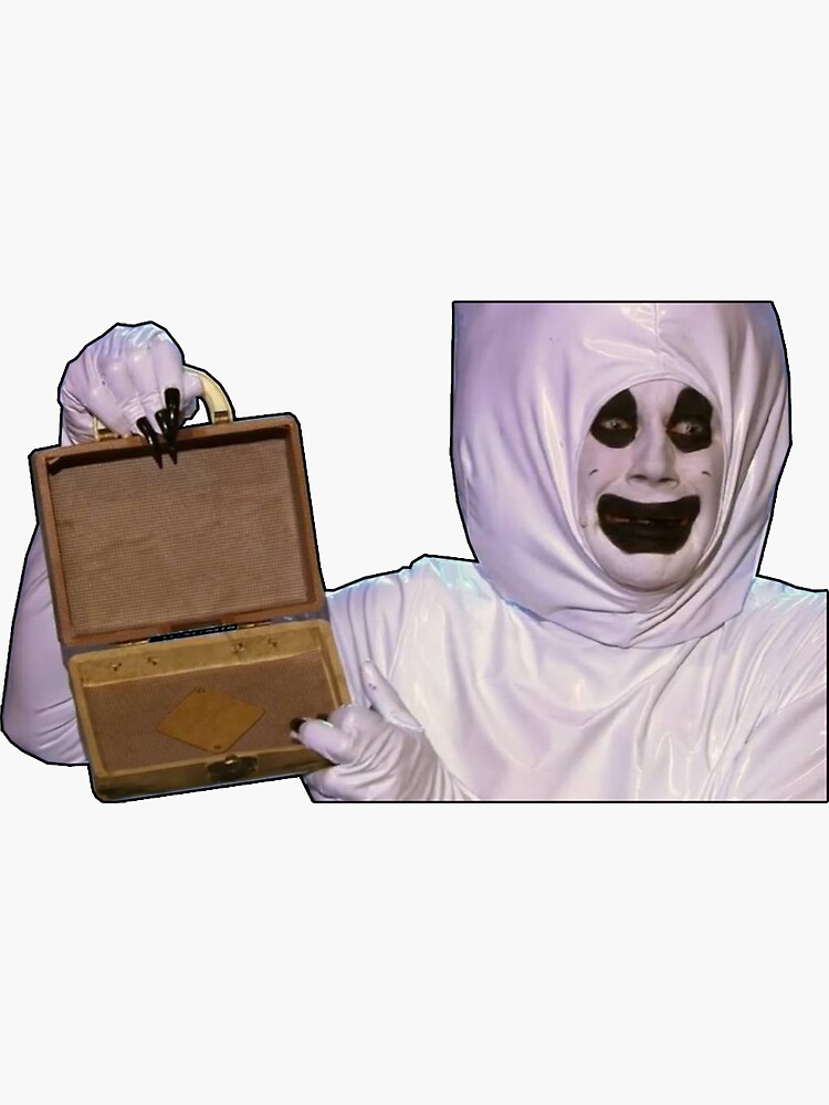 "Jimbo Ghost" Sticker by kawaiicrossing | Redbubble