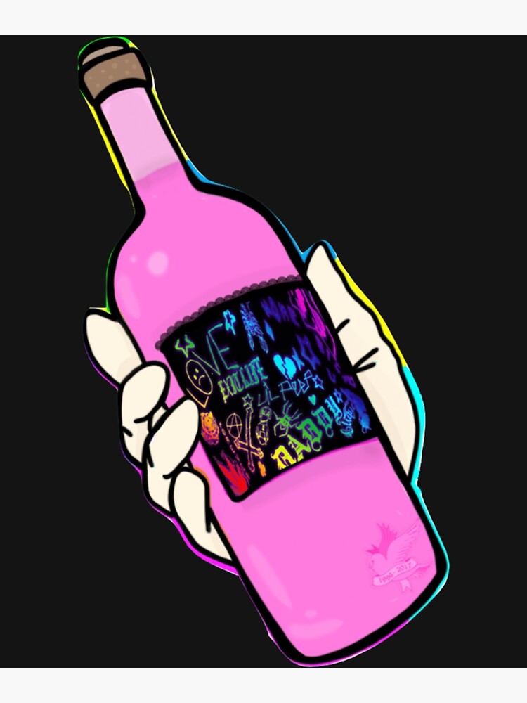 Lil Peep Lace Lean Bottle Classic Poster For Sale By Jaycee958849 Redbubble