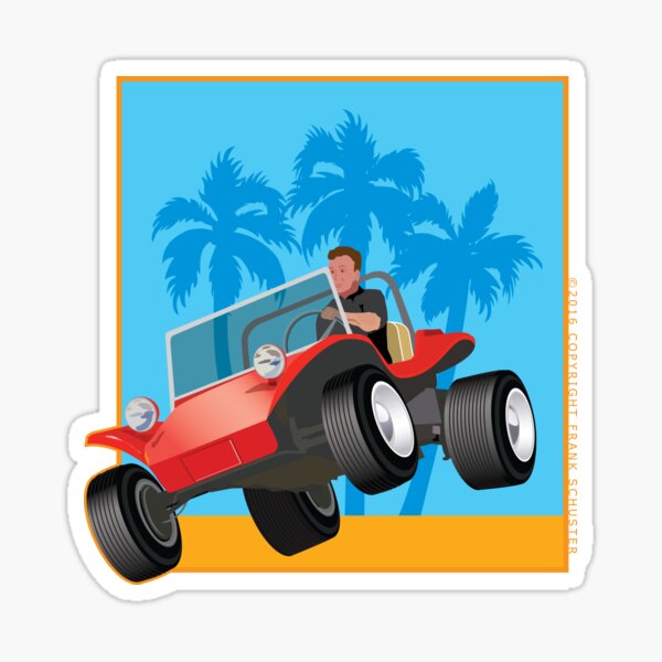 Dune Buggy Stickers | Redbubble