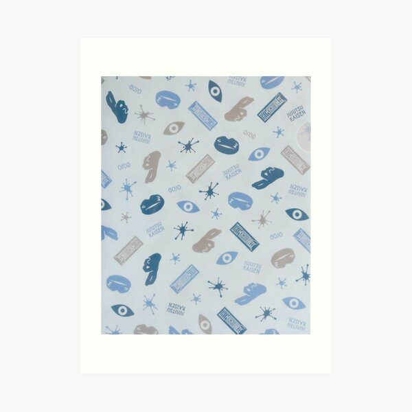 "Satoru Gojo Pattern - Jujutsu Kaisen" Art Print for Sale by xaamelot ...