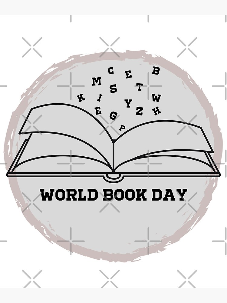 "world book day " Poster for Sale by Haniashosa | Redbubble