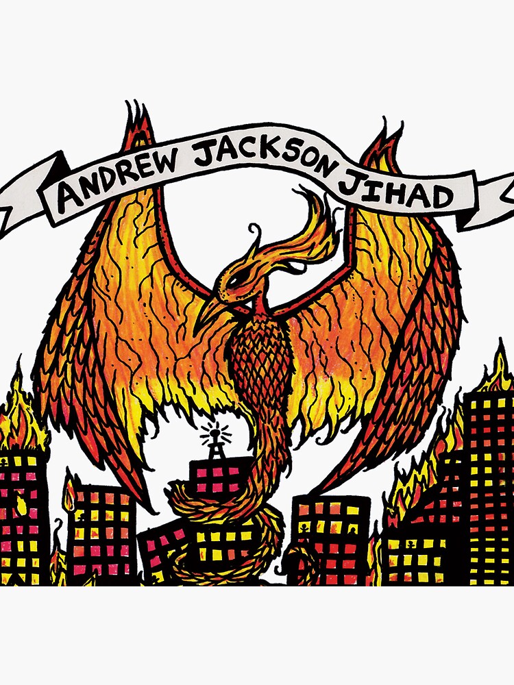 "Andrew Jackson Jihad - Rare Chandeliers" Sticker for Sale by Wyllydd ...