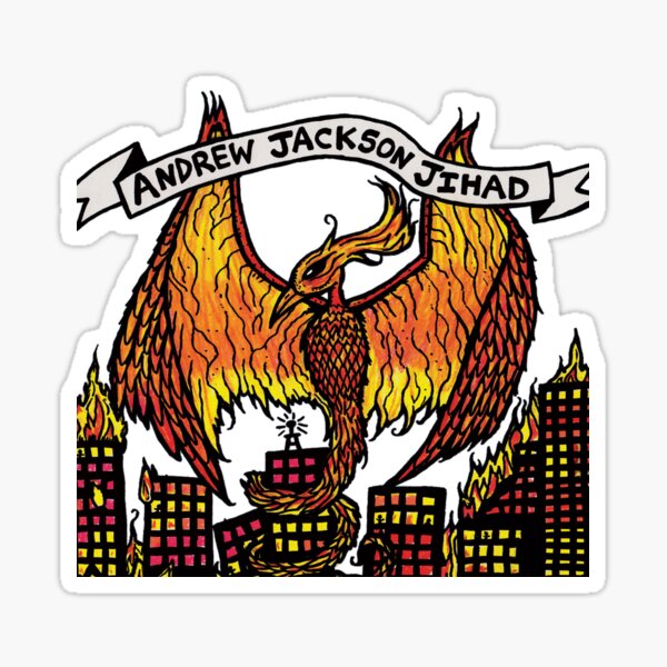 "Andrew Jackson Jihad - Rare Chandeliers" Sticker for Sale by Wyllydd ...