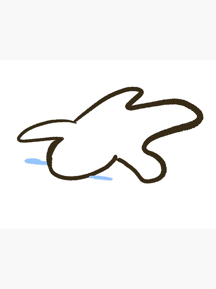 "sad blob man" Sticker by window-sil | Redbubble