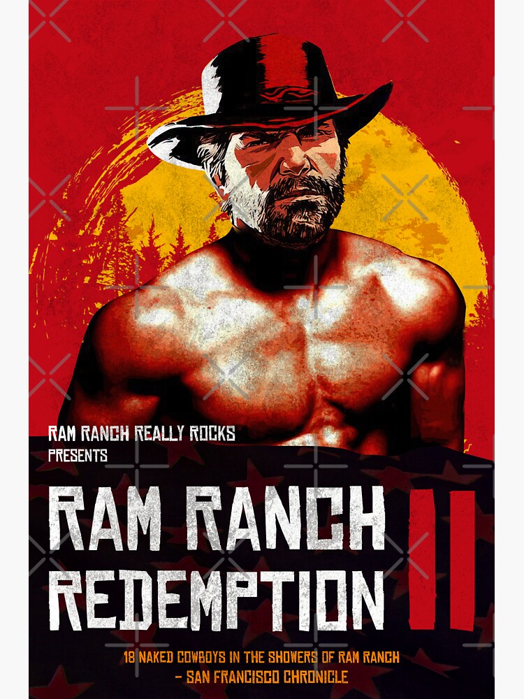 "Ram Ranch Really Rocks" Sticker by CarlCraddock | Redbubble