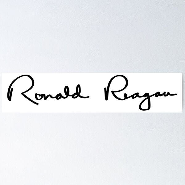 Ronald Reagan Signature Easton Press, Ronald Reagan "An American Life"