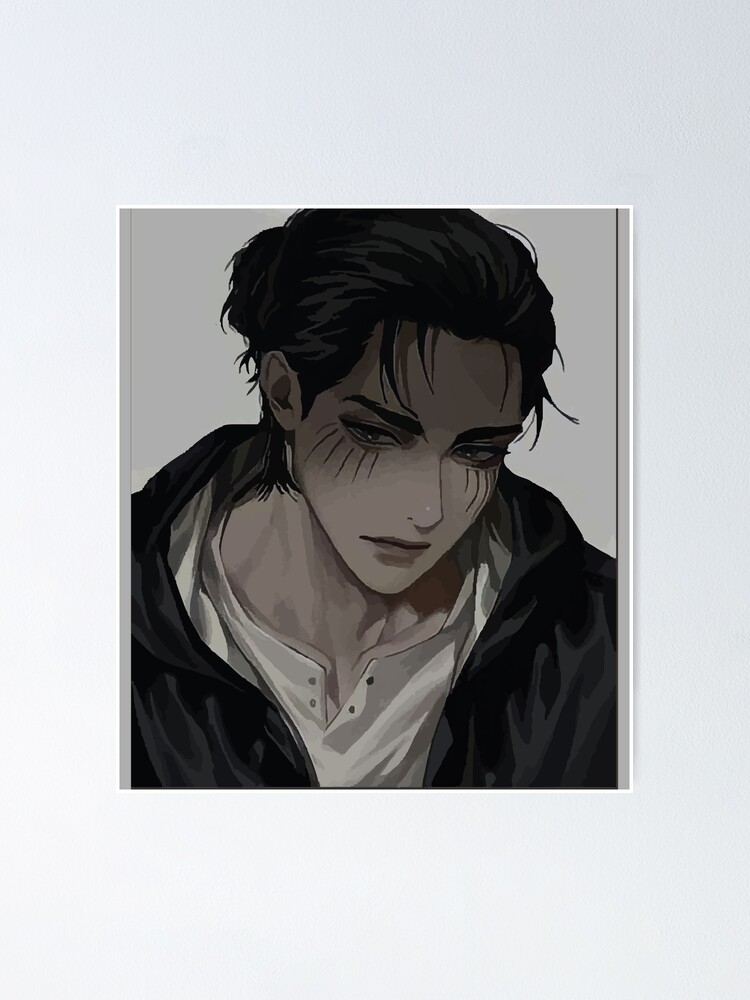 "Sad Eren Yeager Attack On Titan Anime" Poster by Real1One | Redbubble