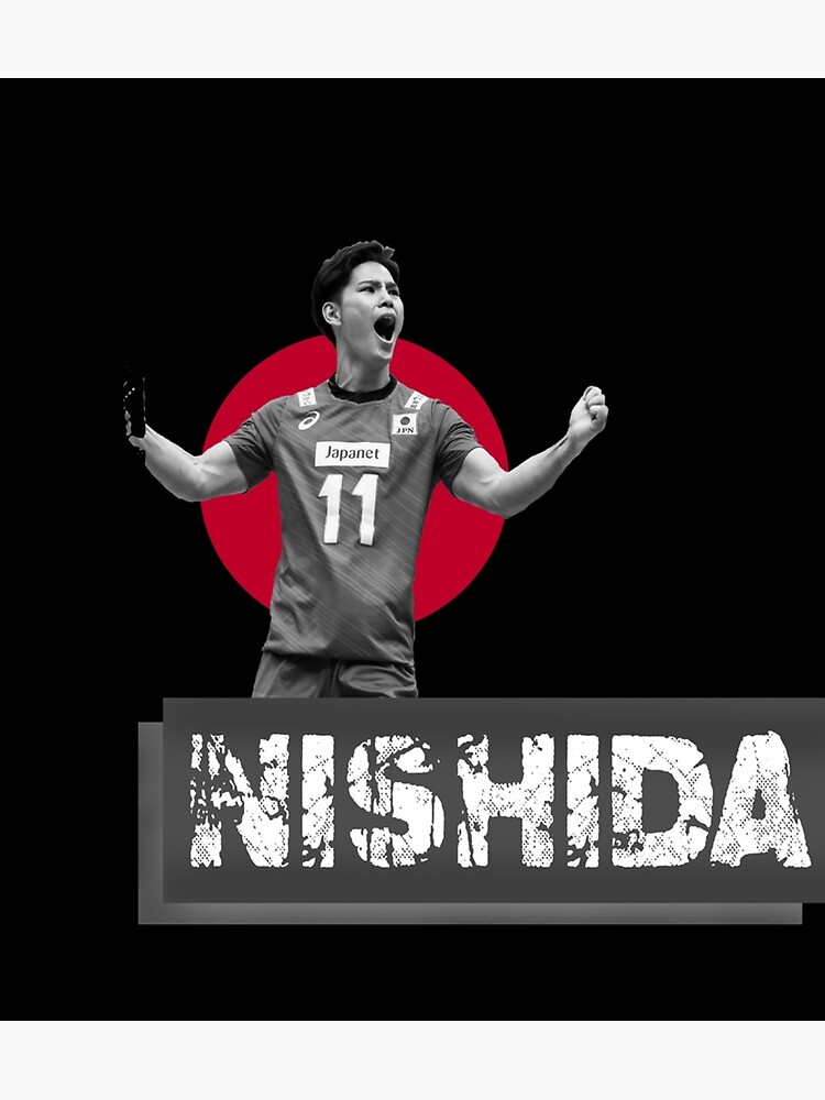 "Yuji Nishida - Japanese Volleyball Player Sticker" Poster for Sale by ...