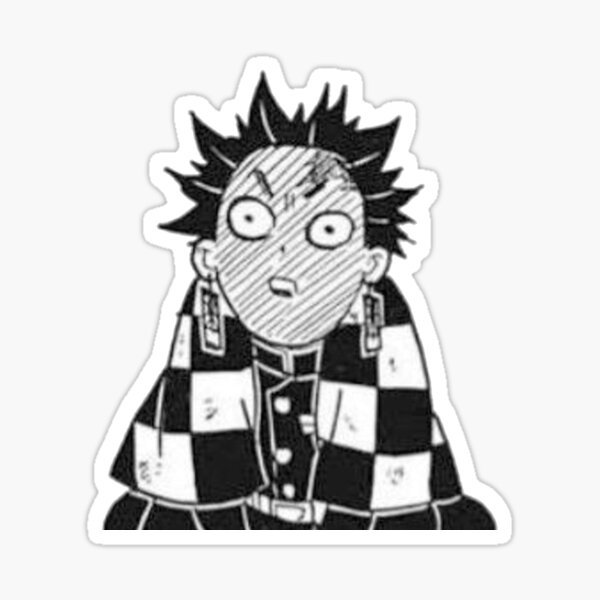 "Tanjiro Kamado Demon Slayer Sticker " Sticker by Kamin42 | Redbubble
