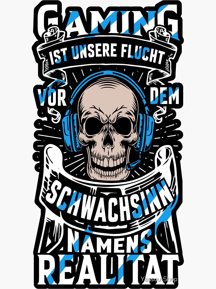 "Funny Gamer Quote ,gaming is our escape from the bullshit called ...