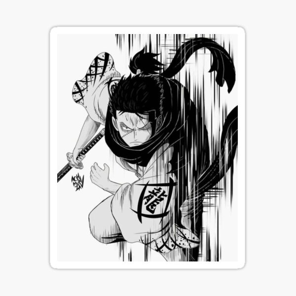 "Ryuma The Legendary Samurai" Sticker by Otaku-Shopping | Redbubble