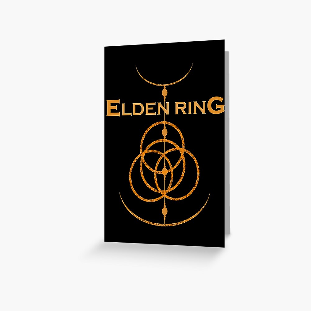 "Elden ring Symbol for Gamers" Greeting Card by SOLA-SHOP | Redbubble