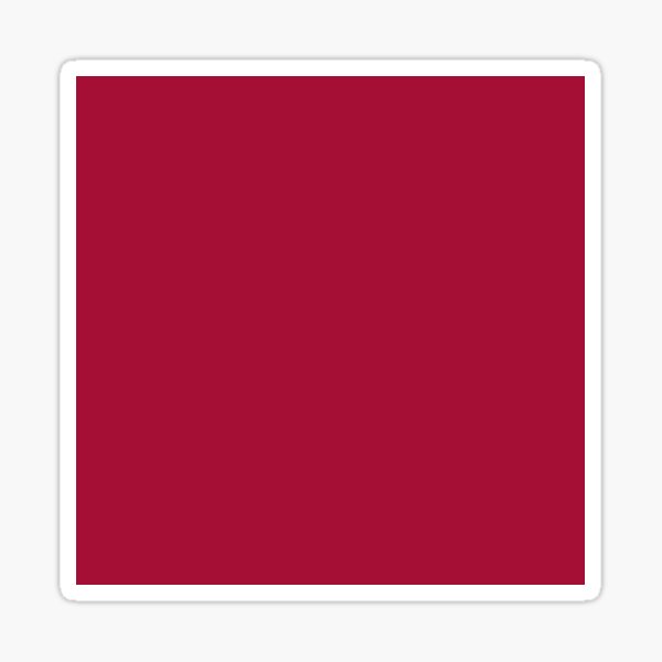 "Harvard Crimson #A41034, RGB color" Sticker for Sale by buzztop ...