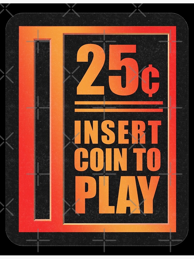 "Vintage Arcade Coin Slot" Poster for Sale by fearcity | Redbubble