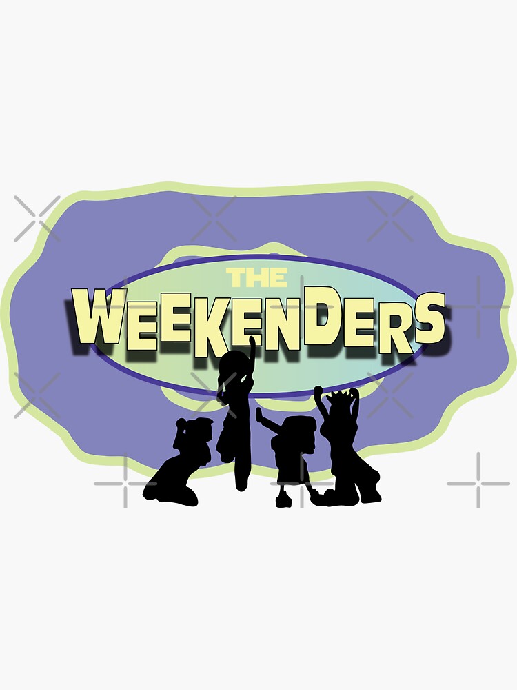 "The Weekenders - Nostalgic" Sticker by NeonLightShop | Redbubble