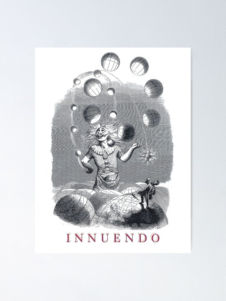"Innuendo - Minimalist Album Cover" Poster by Vince19Drums | Redbubble