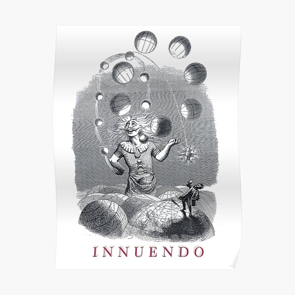 "Innuendo - Minimalist Album Cover" Poster by Vince19Drums | Redbubble