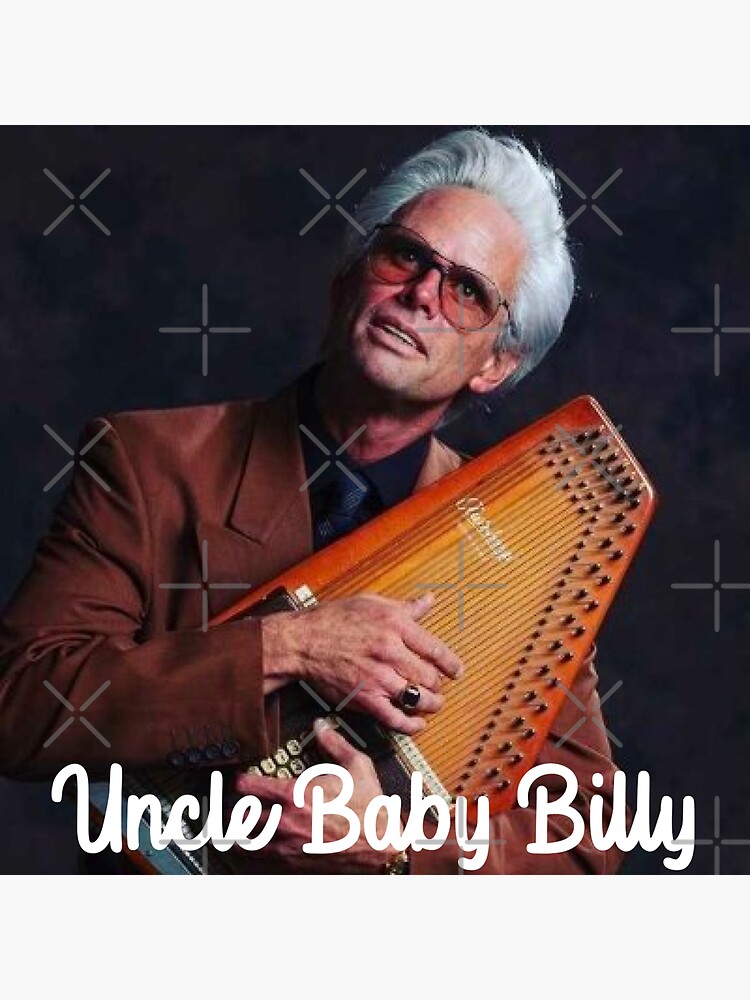 "Uncle Baby Billy" Sticker for Sale by Stuffandwhatnot | Redbubble