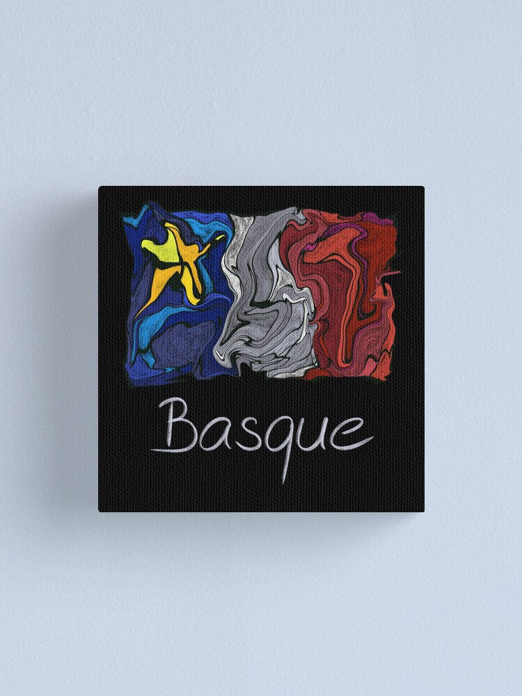 "Acadian Flag pastel liquid mosaic Basque - Drapeau acadien mosaïque ...