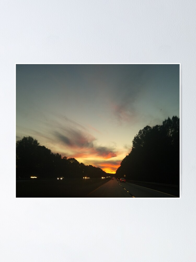 "sunset drive" Poster for Sale by RottingRam | Redbubble
