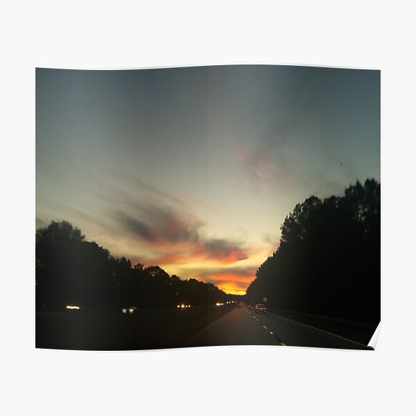 "sunset drive" Poster for Sale by RottingRam | Redbubble