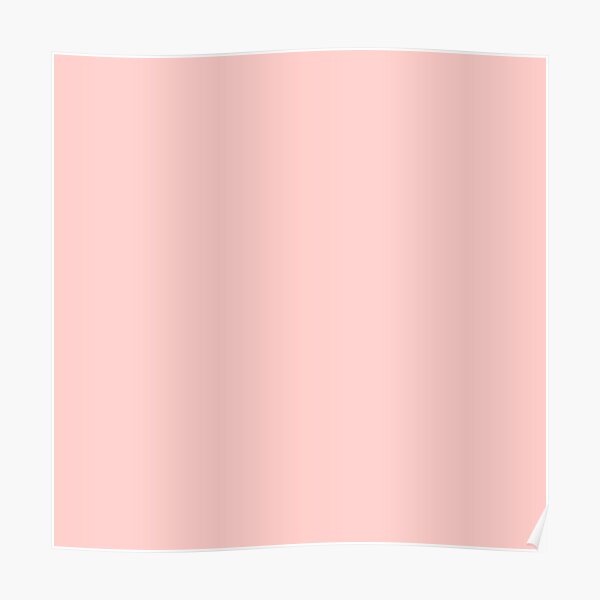 "Light Red #ffcccb, RGB color" Poster for Sale by buzztop | Redbubble