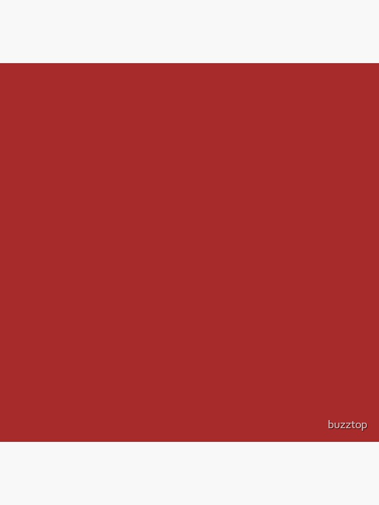 "Metallic Red #a62c2b, RGB color" Sticker by buzztop | Redbubble