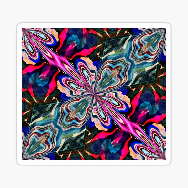"Color Fusion" Sticker for Sale by NatsArt | Redbubble